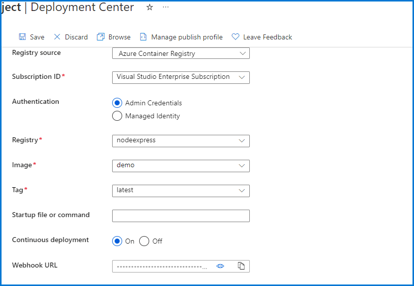 How to containerize a Node Express App and deploy it on Azure - DEV ... How to containerize a Node Express App and deploy it on Azure - DEV ...