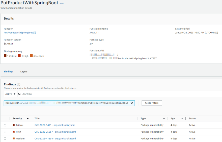 Deep dive into Amazon Inspector for AWS Lambda - DEV Community Deep dive into Amazon Inspector for AWS Lambda - DEV Community