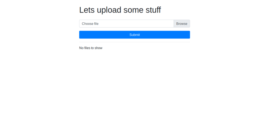 Uploading Files To Mongodb With Gridfs And Multer Using Nodejs Dev Community