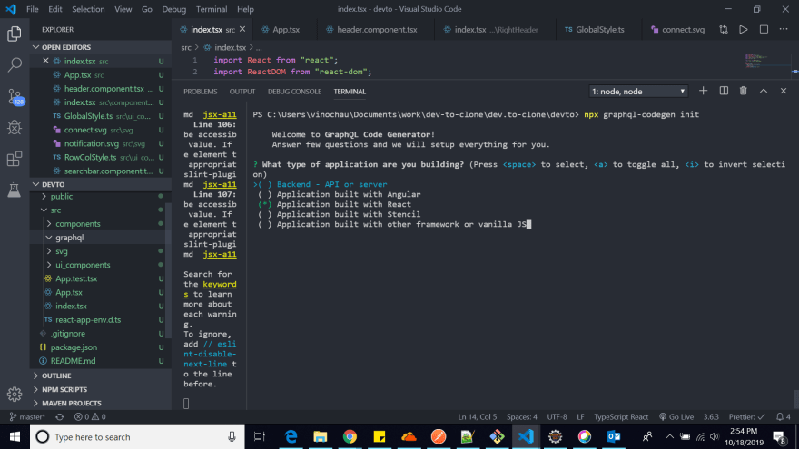 Devto Clone Using React Hooksgraphql Codegen Apollo Refresh Token Authentication Middleware