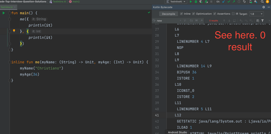 Kotlin-inline, crossline, noinline function and reified: Everything you ... Kotlin-inline, crossline, noinline function and reified: Everything you ...