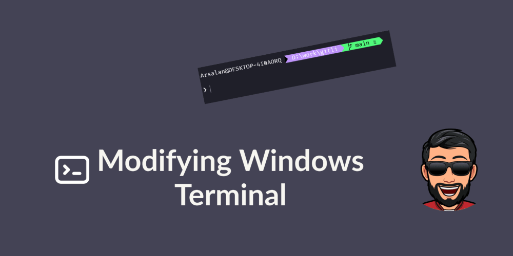 Modifying Windows Terminal Dev Community