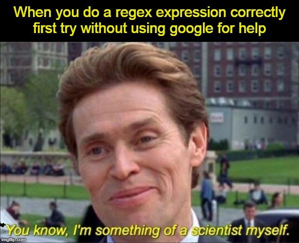 Regular Expressions Not: Regular Expressions - not so regular! - DEV ...