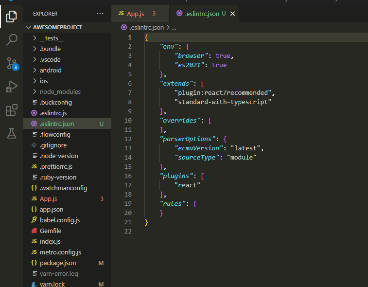 Eslint Prettier And Husty Setup For React Native App Dev Community