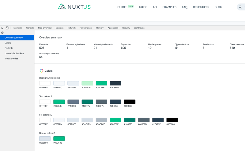 CSS Overview for Chrome - DEV Community CSS Overview for Chrome - DEV Community