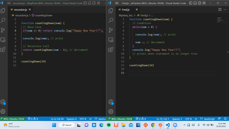 If You Can Use A While Loop You Can Use Recursion Coming From A Ex Recursion Hater Dev Community