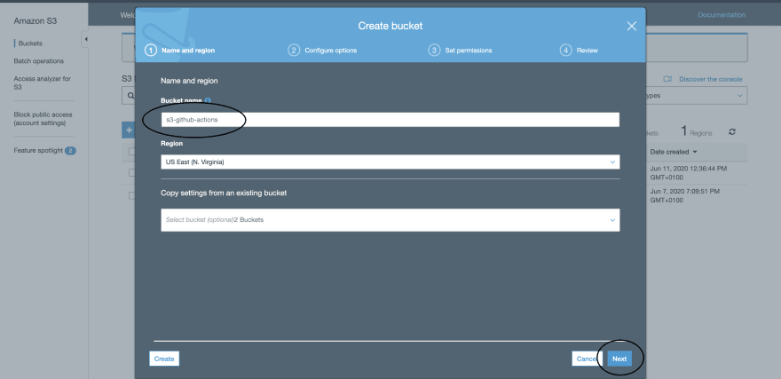 Deploy A React App To Amazon S3 Using Github Actions Dev Community