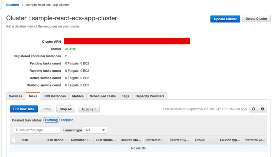 Deploying A Sample React App To Ecs Dev Community