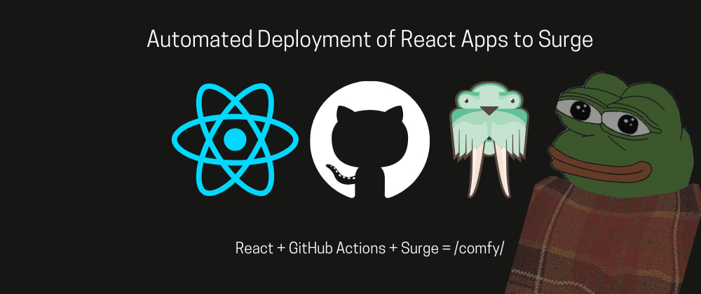 Deploy React Apps On Surge Using Github Actions Free Dev Community