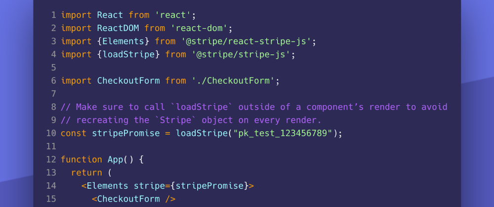 Introducing The React Stripe Js Library Api Updates And New Guides Dev Community