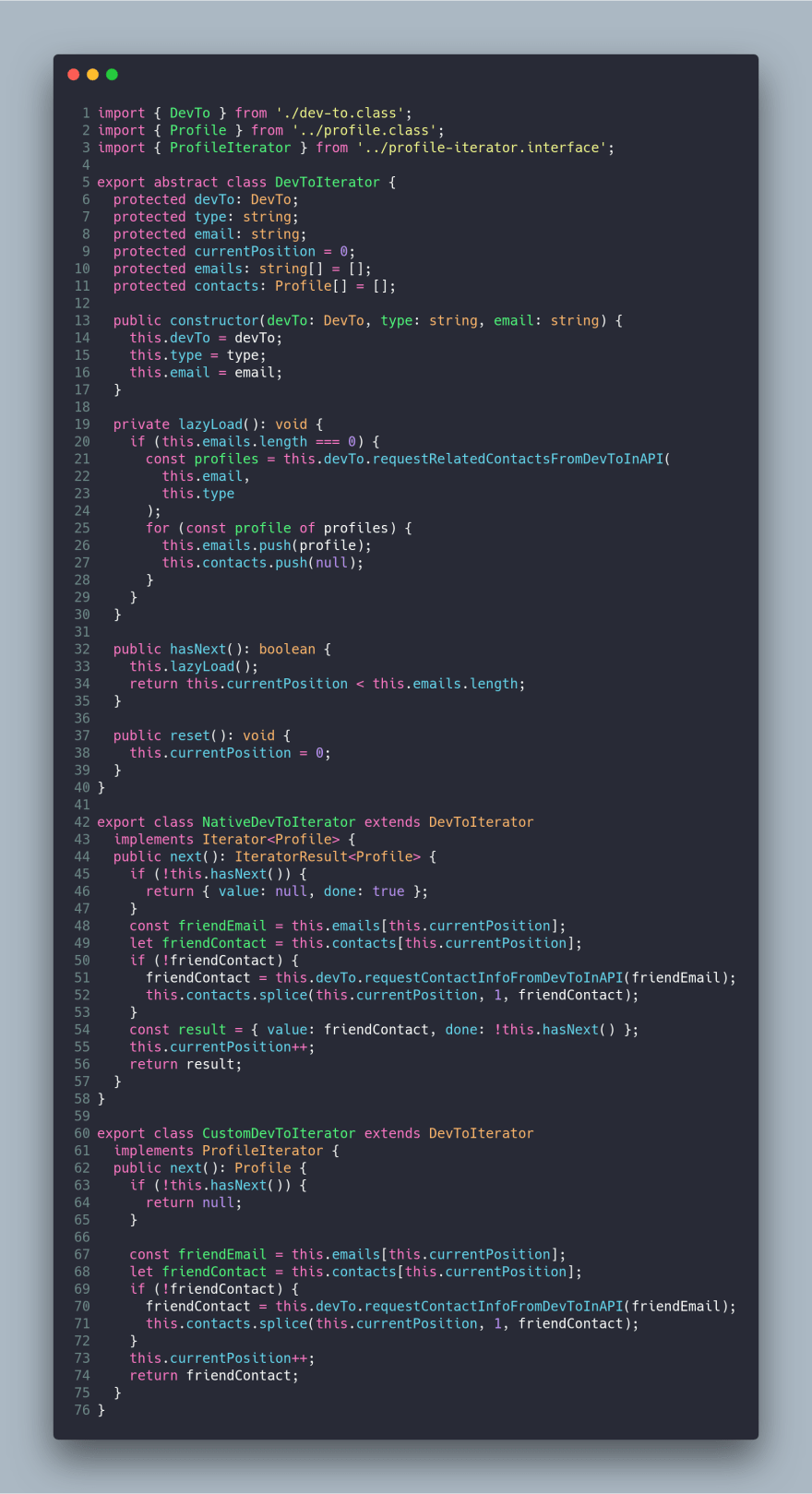 Understanding Iterator Pattern In Javascript Typescript Using Symbol Iterator Dev Community