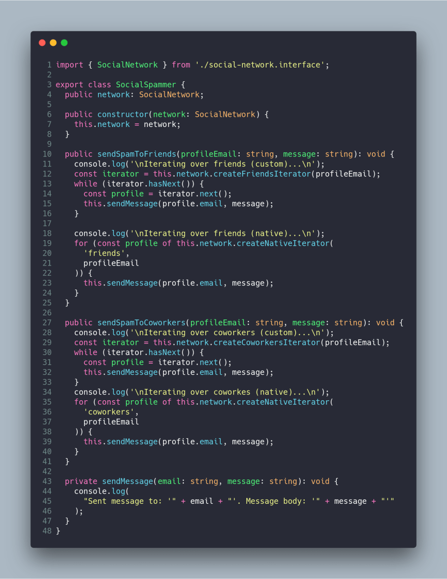 Understanding Iterator Pattern In Javascripttypescript Using Symboliterator Dev Community 