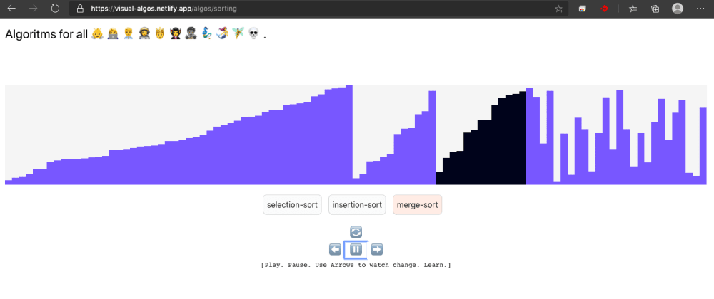 Visualisation tool for sorting algorithms. - DEV Community Visualisation tool for sorting algorithms. - DEV Community
