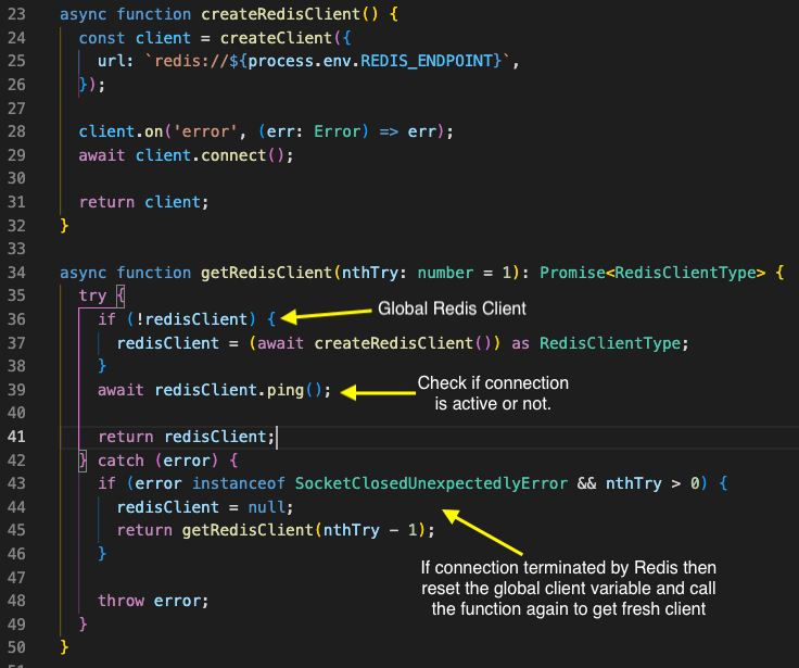 Reuse Redis Connections Across Aws Lambda Invocations Dev Community