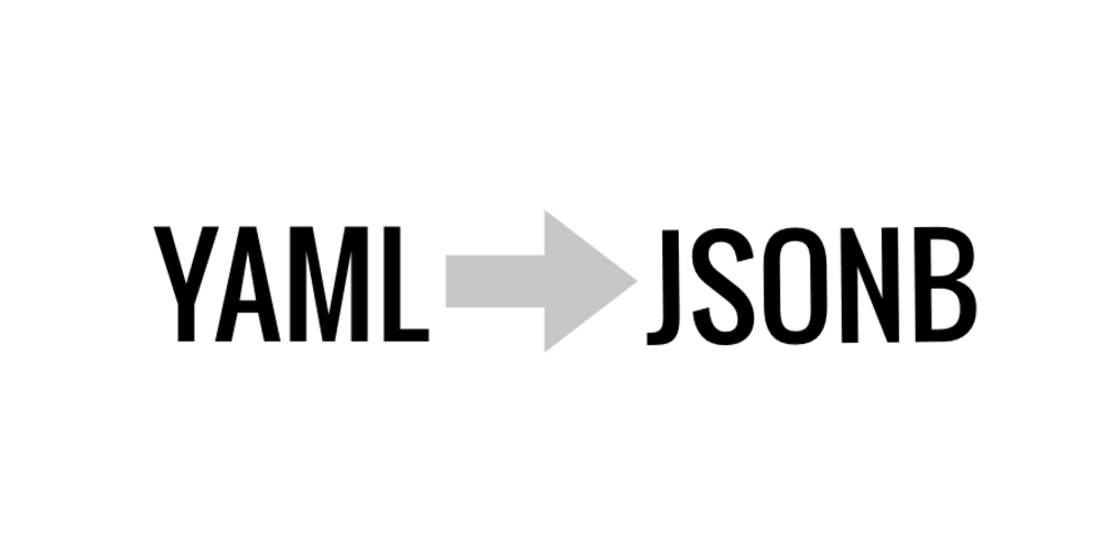 Convert Yaml Column Data To Jsonb In Rails And Postgres Dev Community
