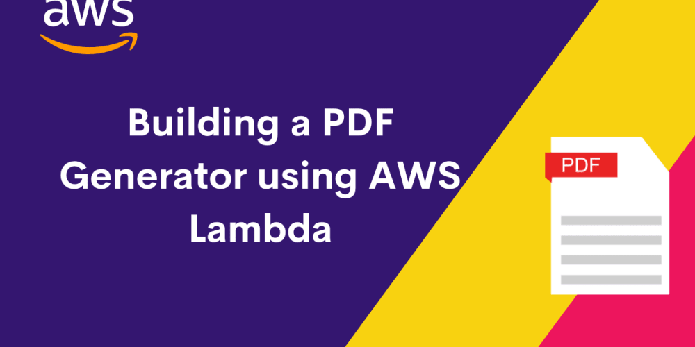 Building a PDF Generator using AWS Lambda - DEV Community Building a PDF Generator using AWS Lambda - DEV Community