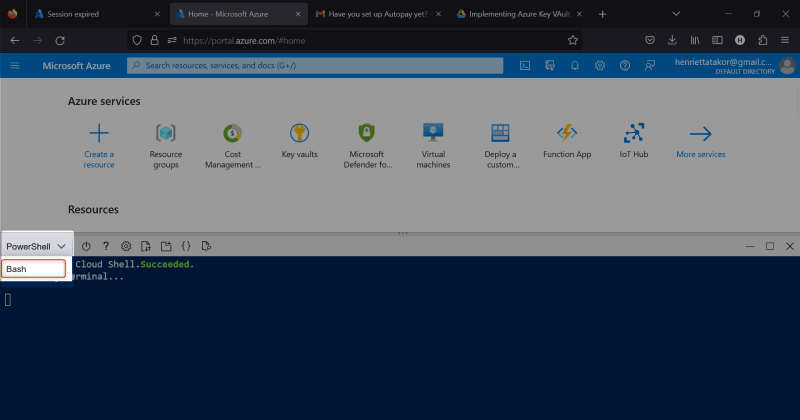 Creating An Azure Virtual Machine Using Command Line Interface Cli Dev Community