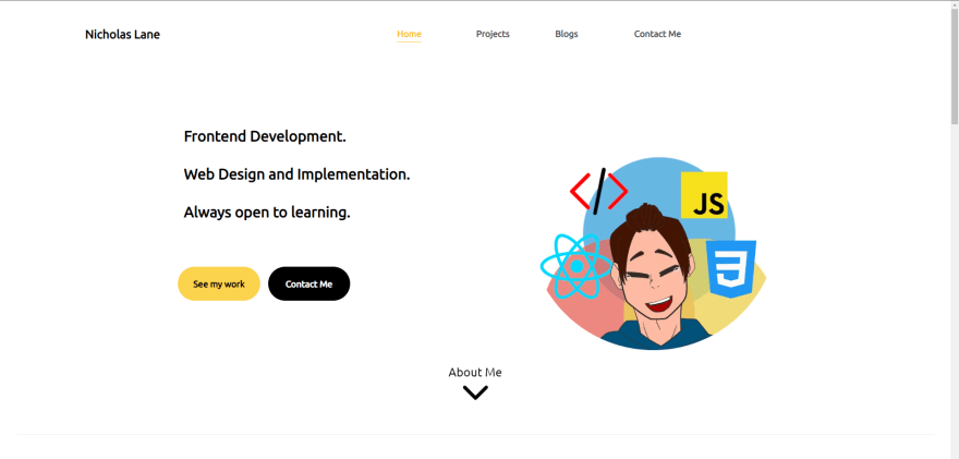 Day 3 React Useref Hook To Scroll To Html Elements Dev Community