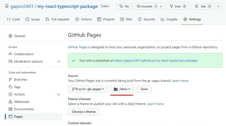 How To Create And Publish React Typescript Npm Package With Demo And Automated Build Dev Community