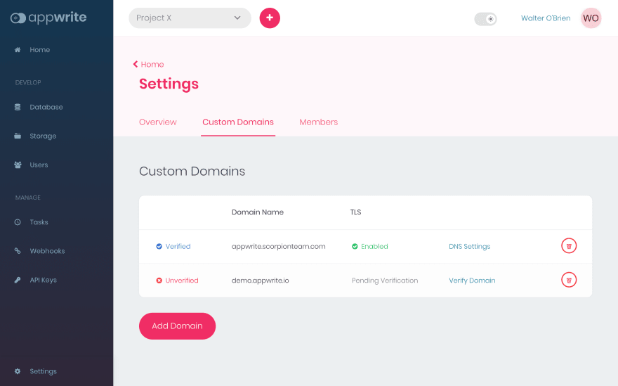 Introducing Appwrite 0 5 The Open Source Backend Server For Web Developers Dev Community