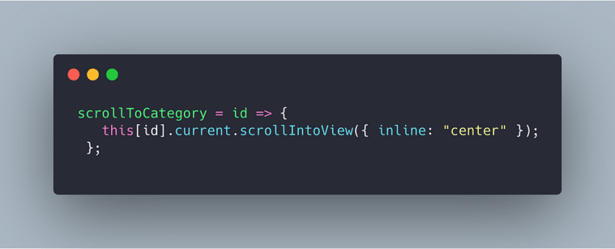 Create Horizontal Scroll List With Scrollspy In React Dev Community