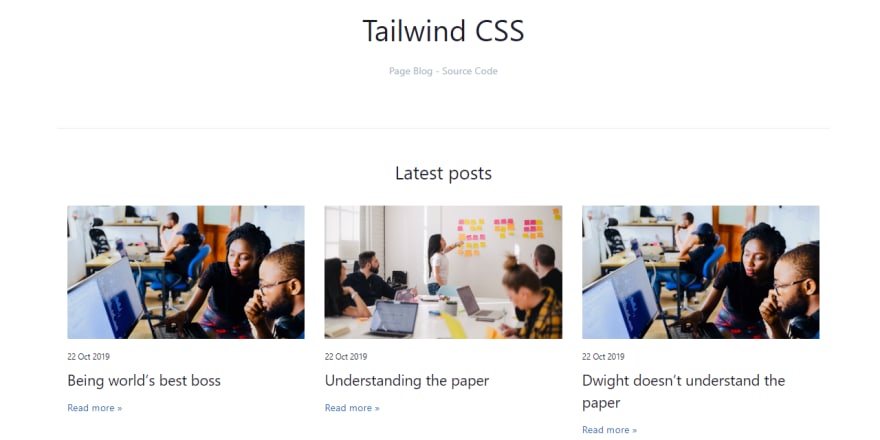Tailwind CSS - Open-Source Components - DEV Community