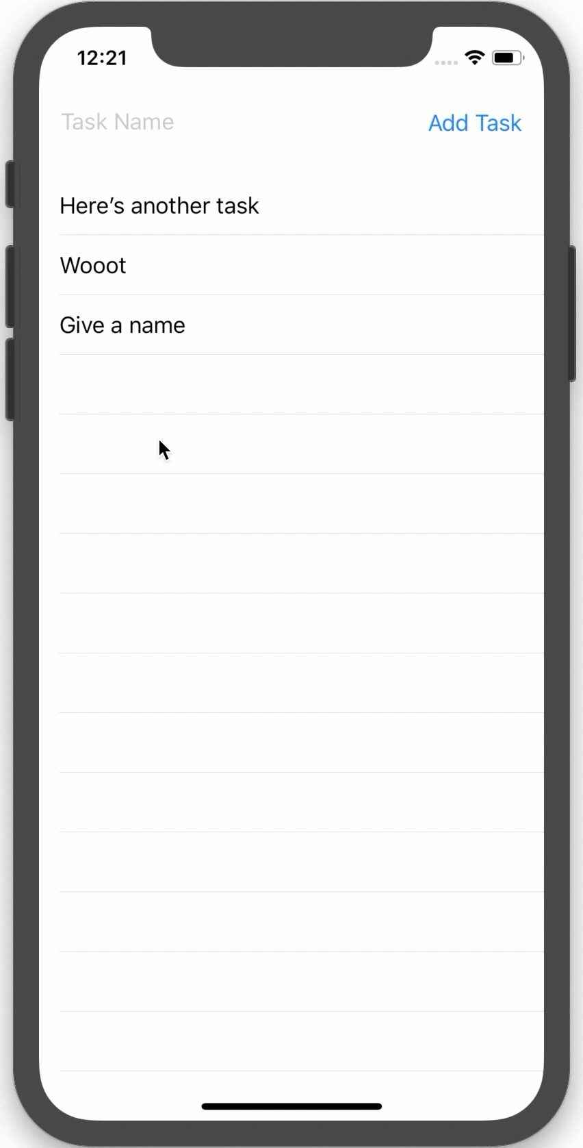 How To Make A Task List Using Swiftui And Core Data Dev Community