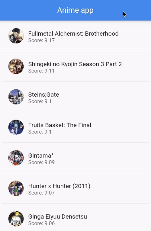 Adding a detail data fetching screen in Flutter - DEV Community Adding a detail data fetching screen in Flutter - DEV Community