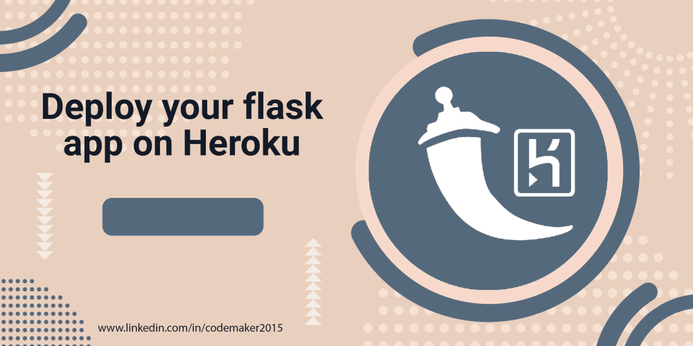 Deploy Your Flask App On Heroku Dev Community 