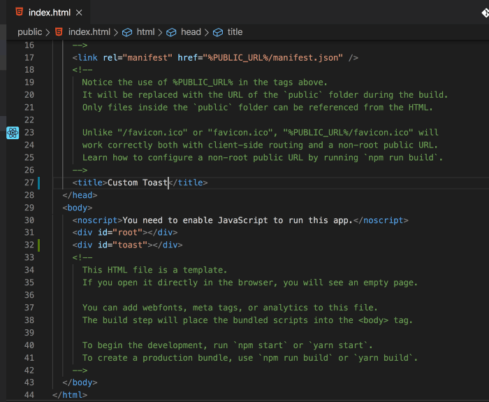 How To Use React Portal To Create Custom Reusable Toast Component In React