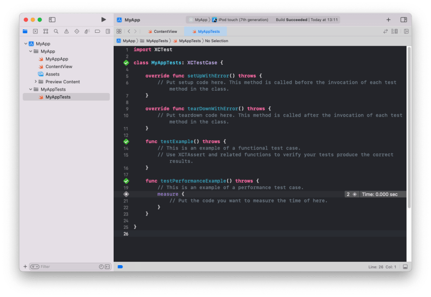 Getting started with TDD: Swift Unit Testing - DEV Community Getting started with TDD: Swift Unit Testing - DEV Community