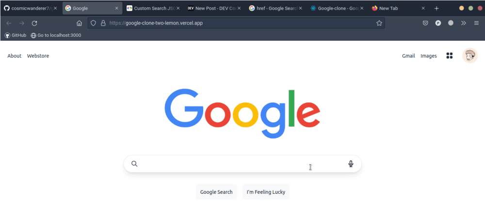 Google-clone - Google Search Clone Built Using React/Next js And ... Google-clone - Google Search Clone Built Using React/Next js And ...