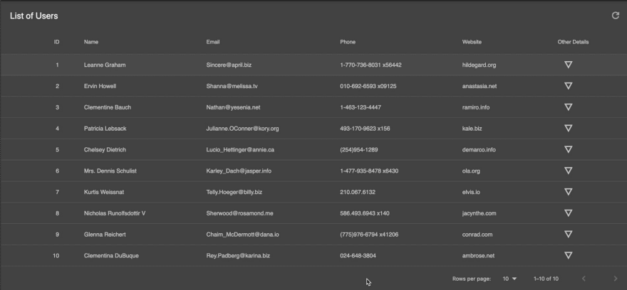 Flutter Web and PaginatedDataTable - DEV Community Flutter Web and PaginatedDataTable - DEV Community