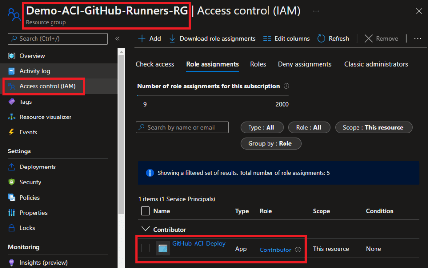 Run Docker Based Github Runner Containers On Azure Container Instances Aci Dev Community