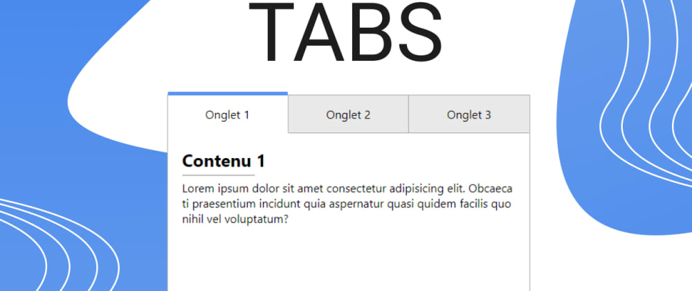 Create (lovely) React Tabs ! - DEV Community
