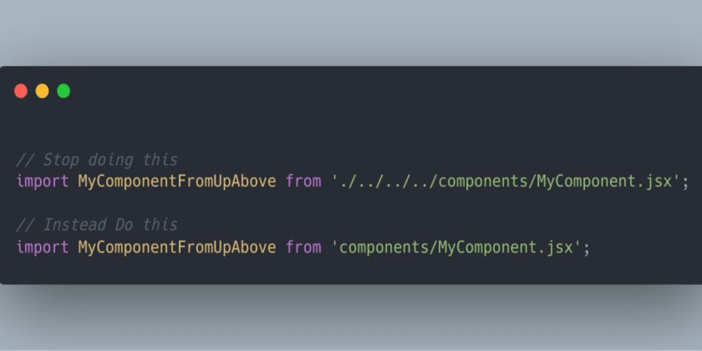 [Updated] Simplify the require/import paths in your project and avoid ...