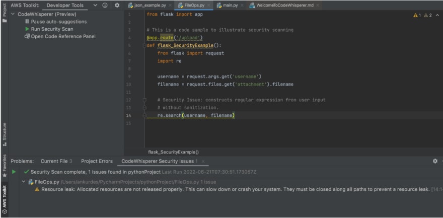 AWS CodeWhisperer - Your ML powered Coding companion - DEV Community AWS CodeWhisperer - Your ML powered Coding companion - DEV Community