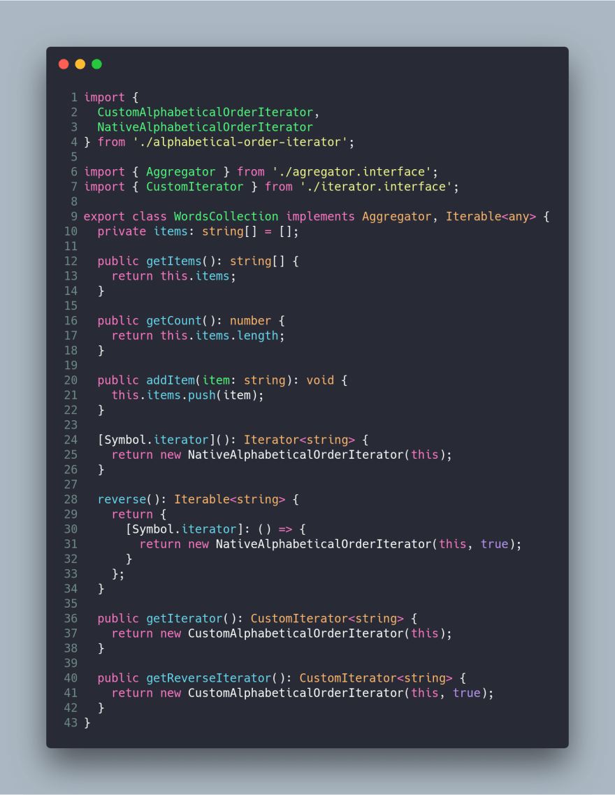 Understanding Iterator Pattern In Javascripttypescript Using Symboliterator Dev Community