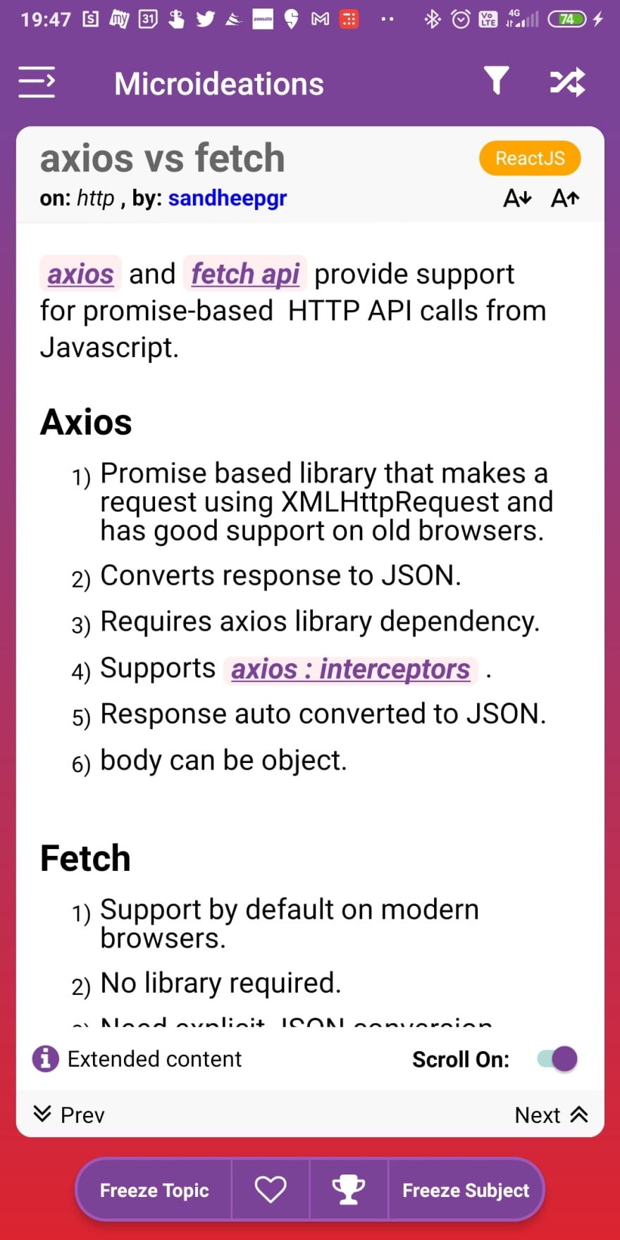 Quick Reference React Axios Fetch Interceptors Dev Community