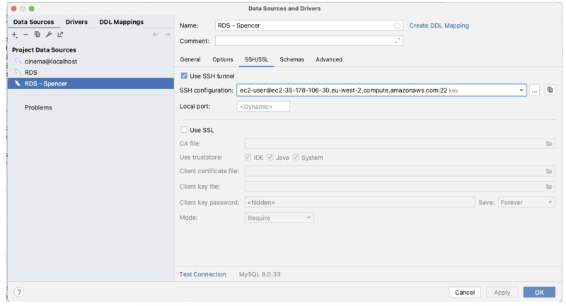 How To Connect Securely To An Rds Instance Running In A Private Subnet Dev Community