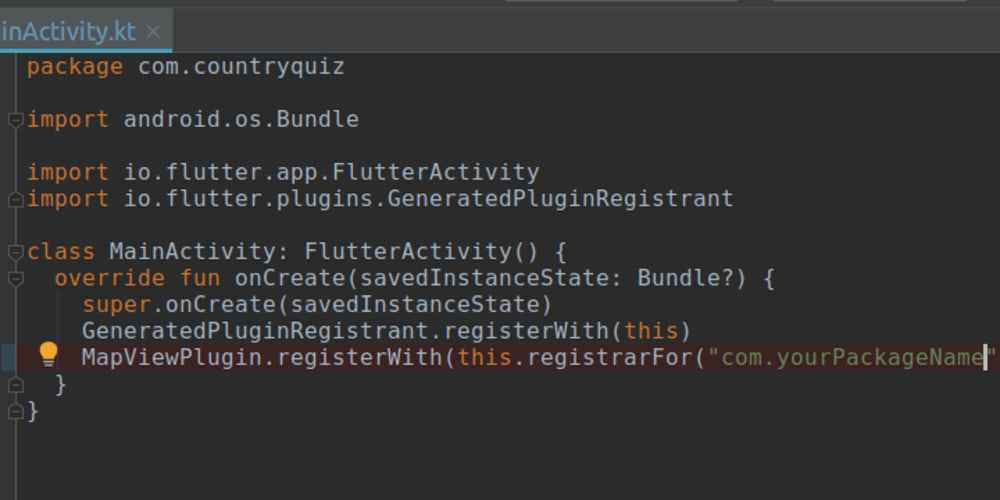 How To Add Native Code To A Flutter App Using Platform Views On Android Dev Community