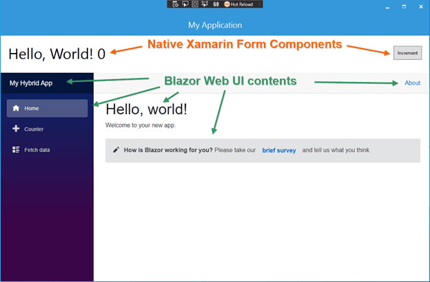 Exploring Blazor Hybrid App Using Mobile Blazor Bindings Dev Community