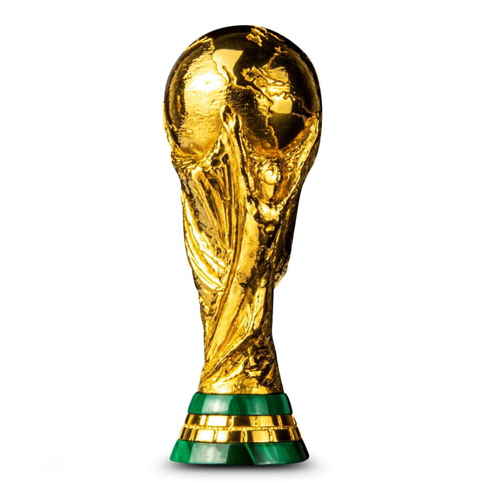 2026 1 oz Silver Gilded FIFA World Cup Replica Trophys - Silver.com™