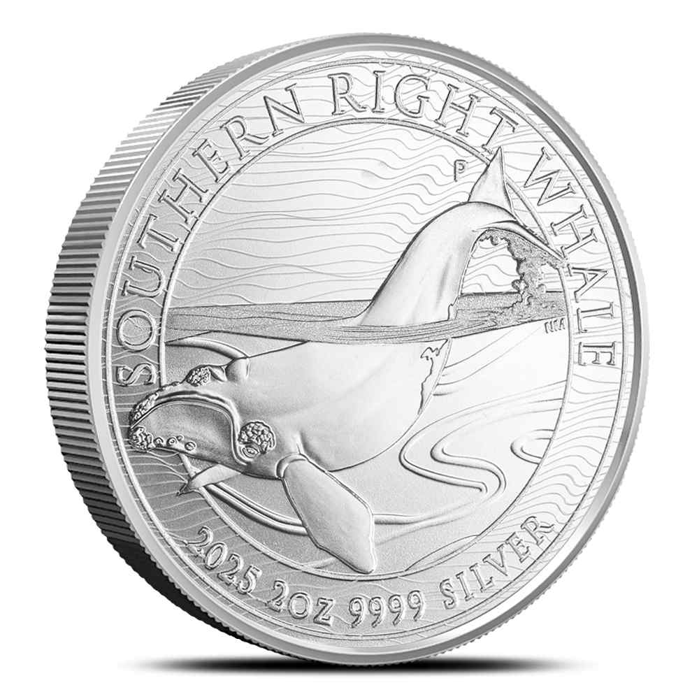 2025 Australian Southern Right Whale 2 oz Silver Coin - Provident Metals™