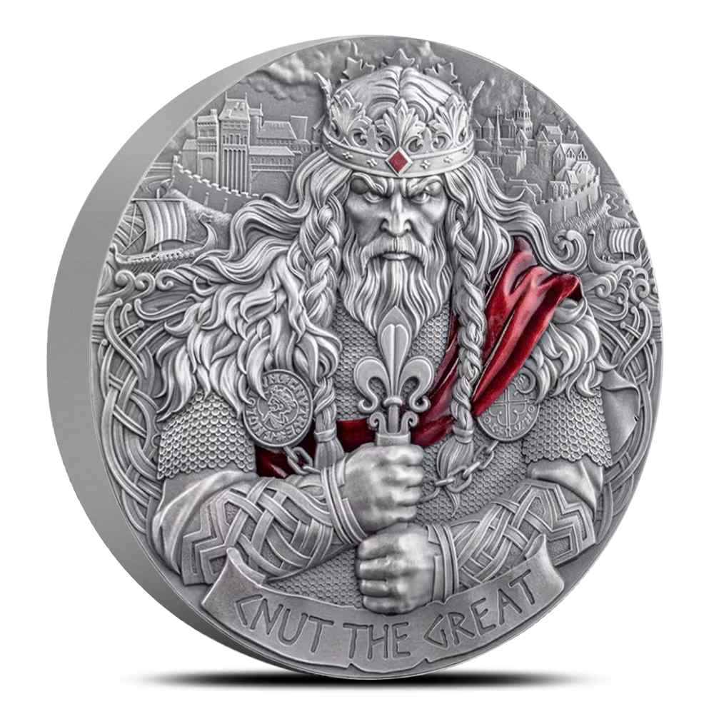 2025 Colorized Antique Cameroon The Way to Valhalla King Cnut The Great ...