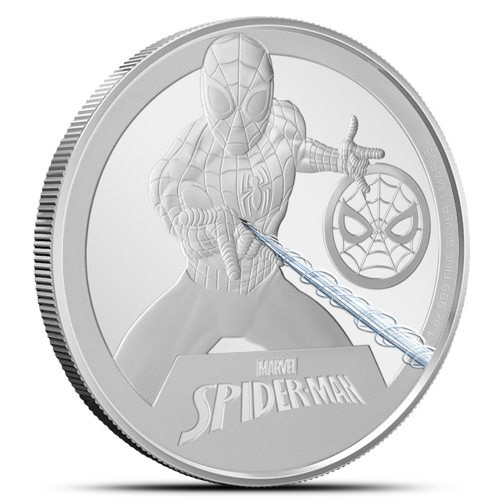 Proof Niue Silver Classic Superhero Spider Man Coin l BGASC™