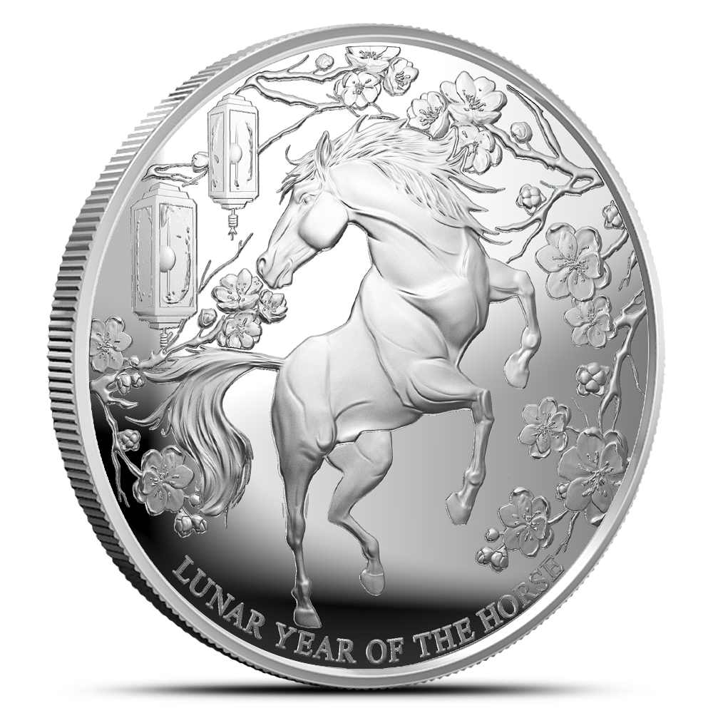 Buy 2026 1/2 oz Pitcairn Islands Silver Lunar Year of the Horse Coin ...