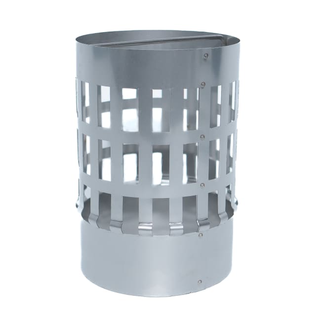 Løvrist sylinder rustfri f/taksluk 110mm Prefa