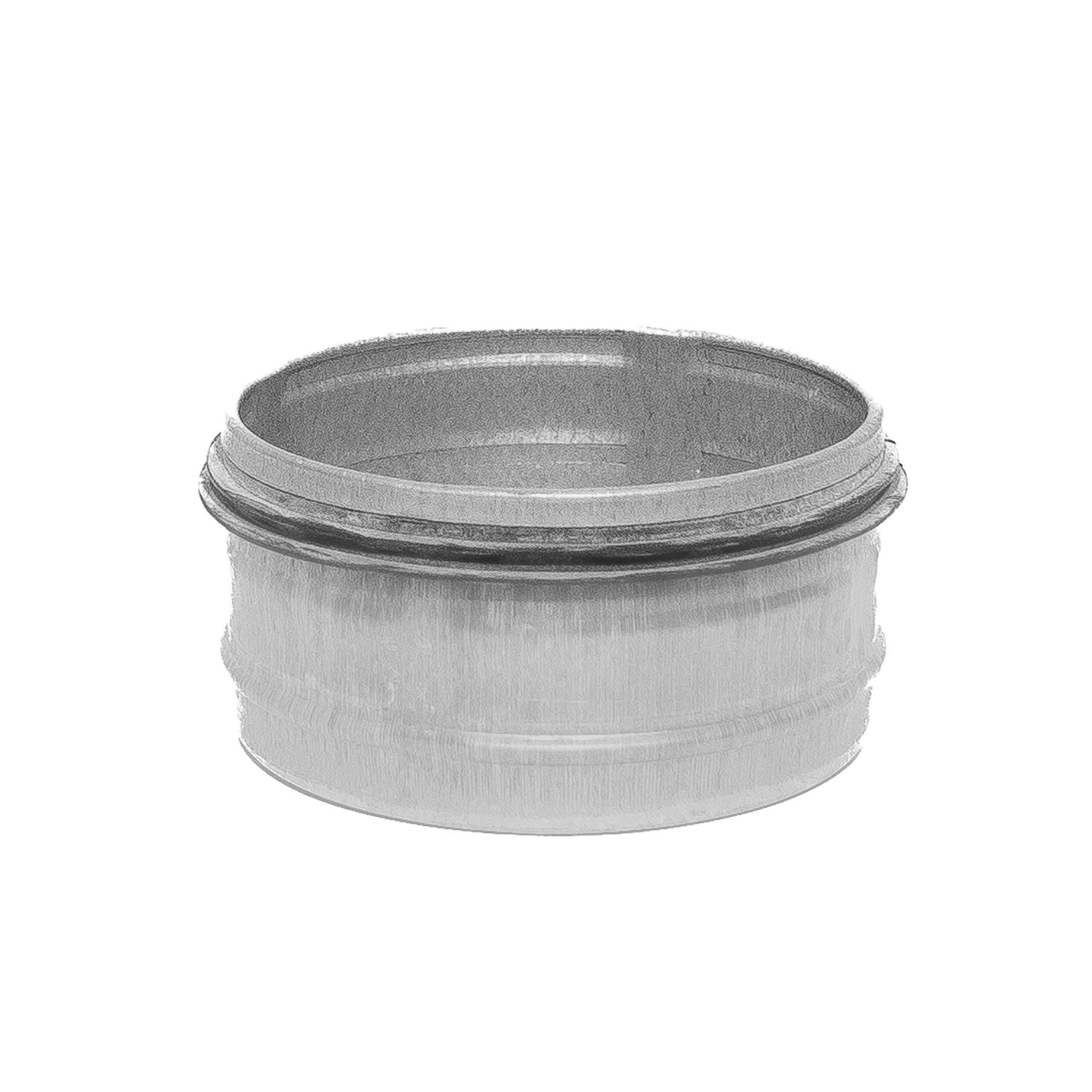 Endebunn m/pakning 100mm Prefa