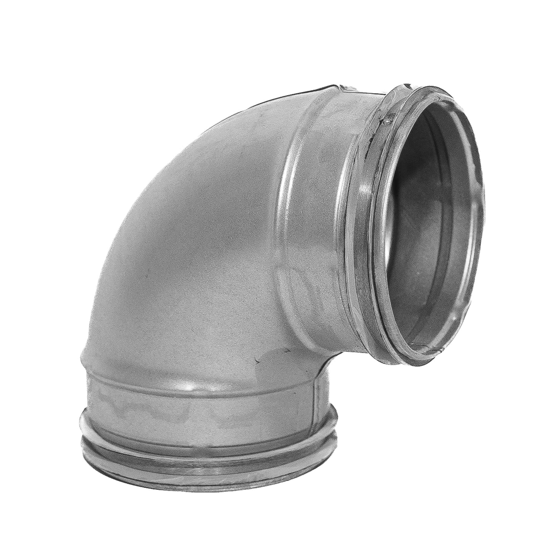 Kortbend 100-90 nippel/nippel Prefa